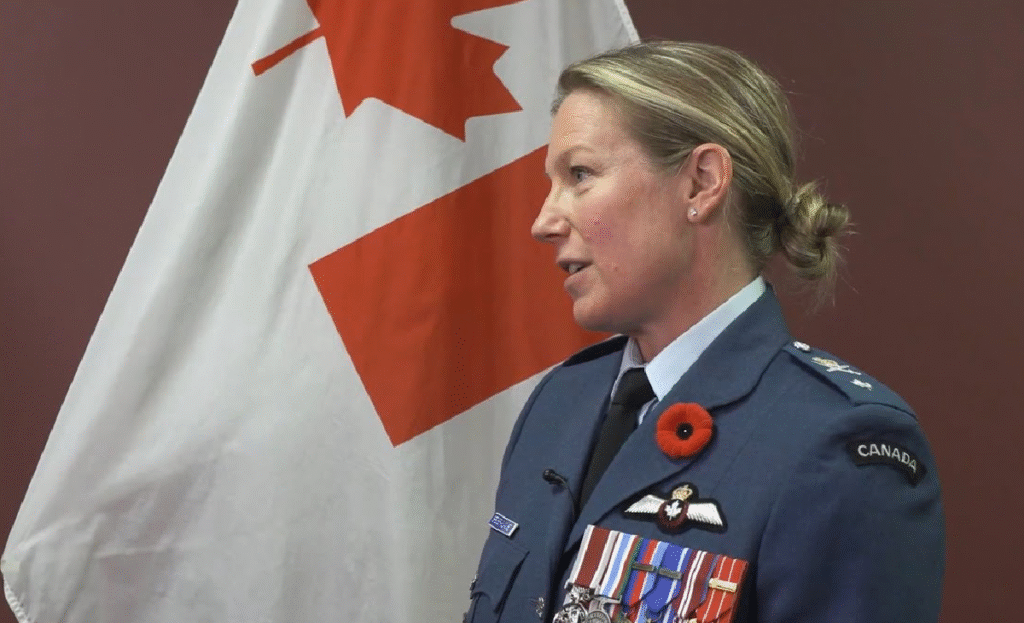 Lt-Gen Jamie Speiser-Blanchet becomes first female commander of Royal ...